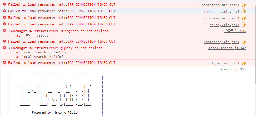 CDN上静态资源访问不到 · Issue #740 · fluid-dev/hexo-theme-fluid · GitHub