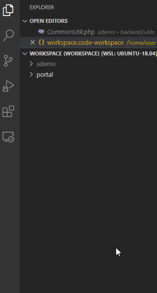 multi-root workspace issue · Issue #114521 · microsoft/vscode · GitHub