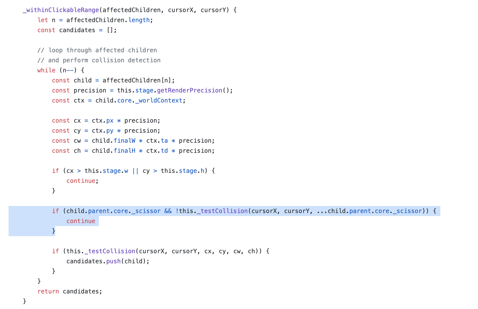 Mouse click event exclude the element that has clipping:true property · Issue #323 · rdkcentral ...