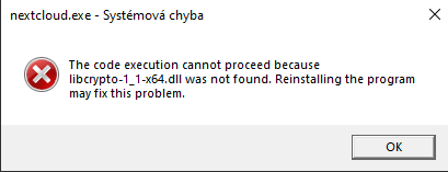 [Bug]: System Error - libcrypto-1_1-x64.dll not found after update to 3.9.1 (Windows 11) · Issue ...