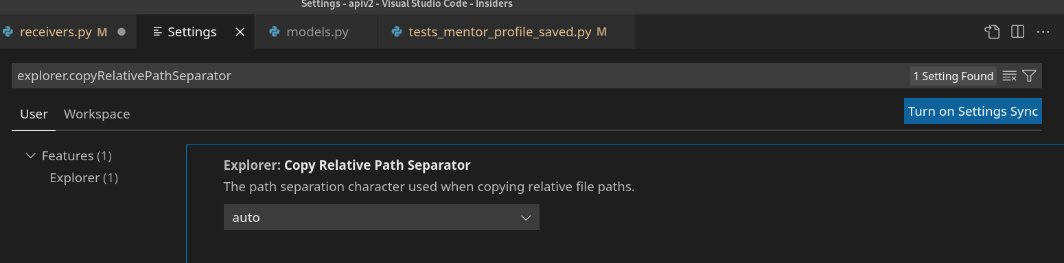 When was the last time you see a path with backslash in linux? · Issue #150112 · microsoft ...