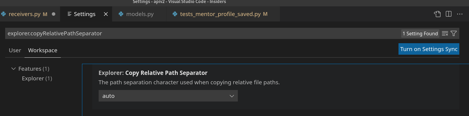 When was the last time you see a path with backslash in linux? · Issue #150112 · microsoft ...