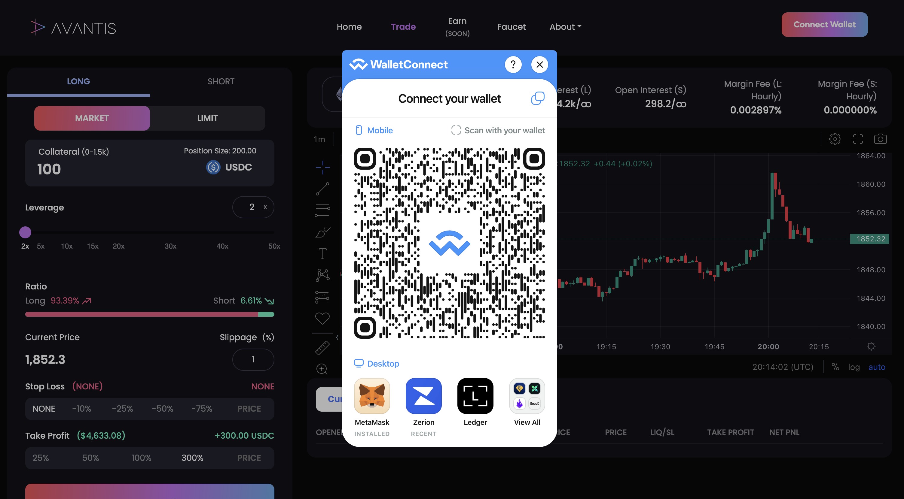 I have Coinbase and MetaMask on Chrome but WalletConnect only detects ...