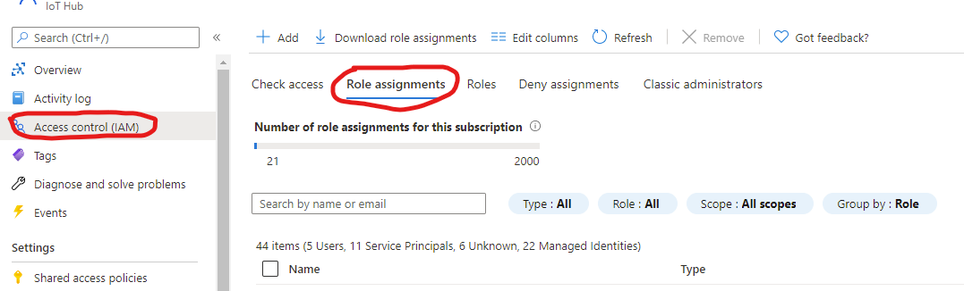 Authenticating `IoTHubRegistryManager` using the `from_token_credential ... Authenticating `IoTHubRegistryManager` using the `from_token_credential ...