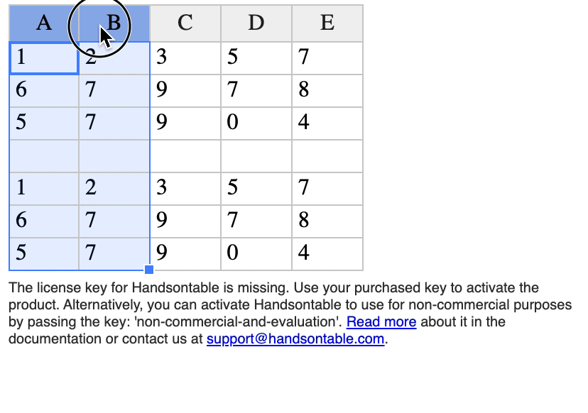 [9.0.0] Data population don't work properly while HyperFormula is enabled · Issue #8050 ...