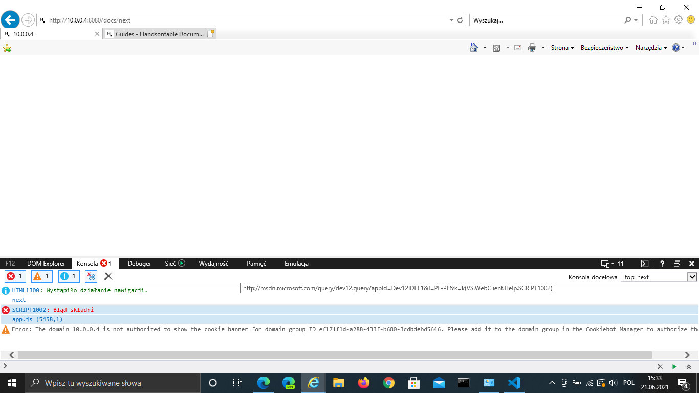 New docs: IE 11 support · Issue #8257 · handsontable/handsontable · GitHub