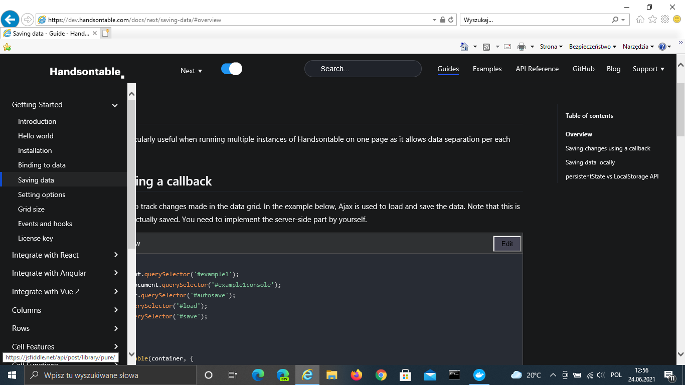 New docs: Internet Explorer 11 improvements · Issue #8284 ...