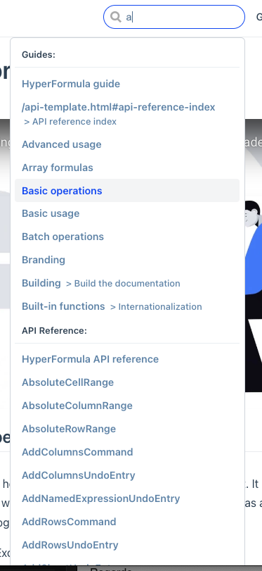 Docs: Cannot scroll through the autocomplete list of searches with multiple results · Issue ...