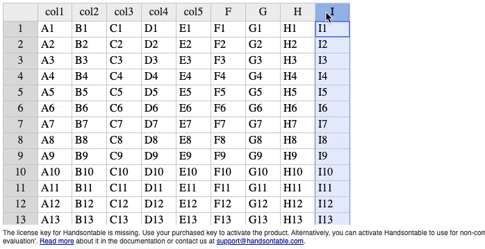[2.0.0] Scrolling to the last cell after removing the last column ...