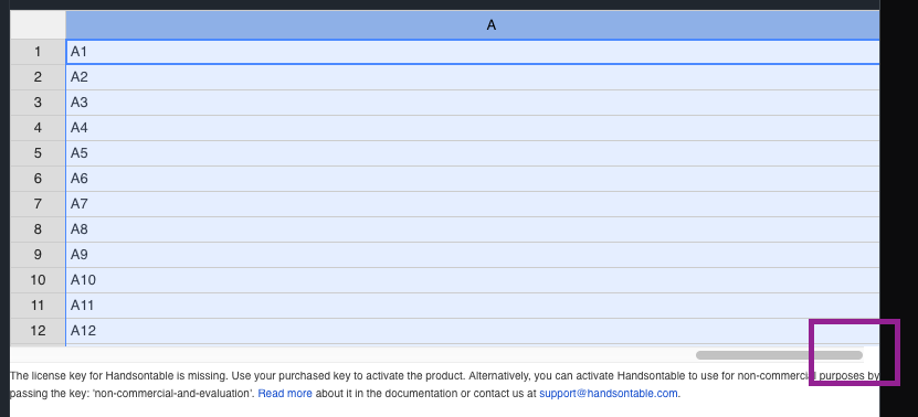 Fixing More Columns Than Visible In The Viewport Breaks Scrolling · Issue 4259 · Handsontable