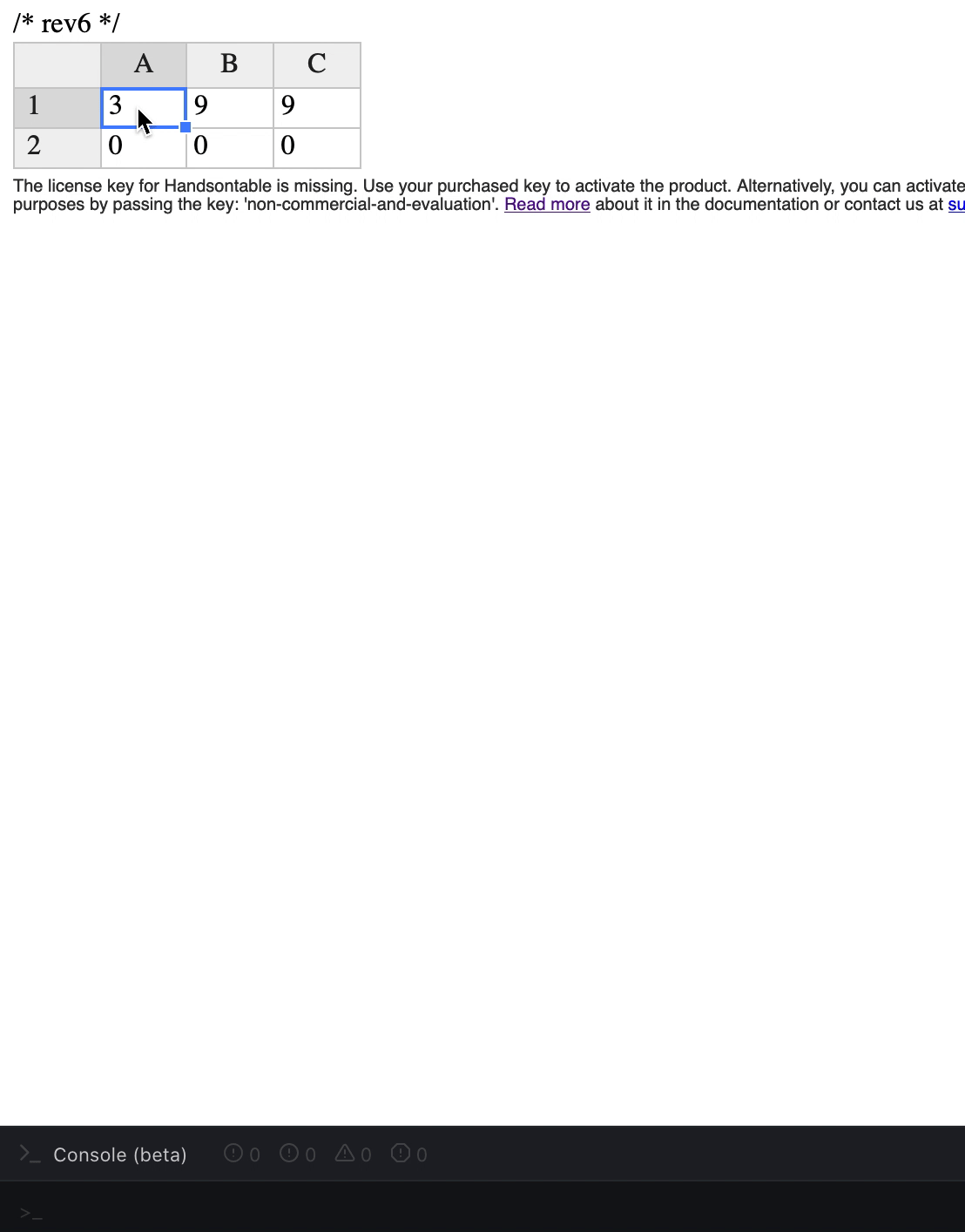 [8.0.0.-beta2-rev6] The amount of rows remains the same even when we ...