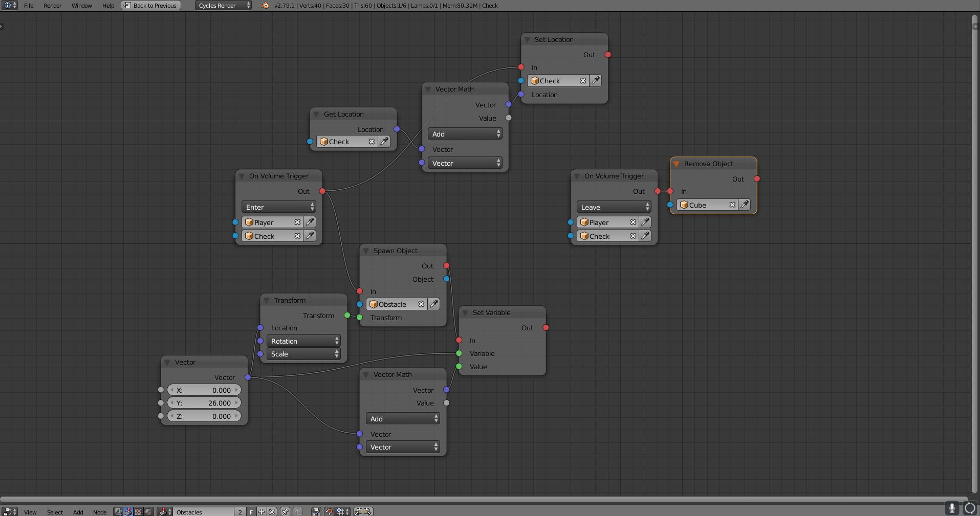 Only one working "On Volume Trigger" node per tree · Issue #606 · armory3d/armory · GitHub