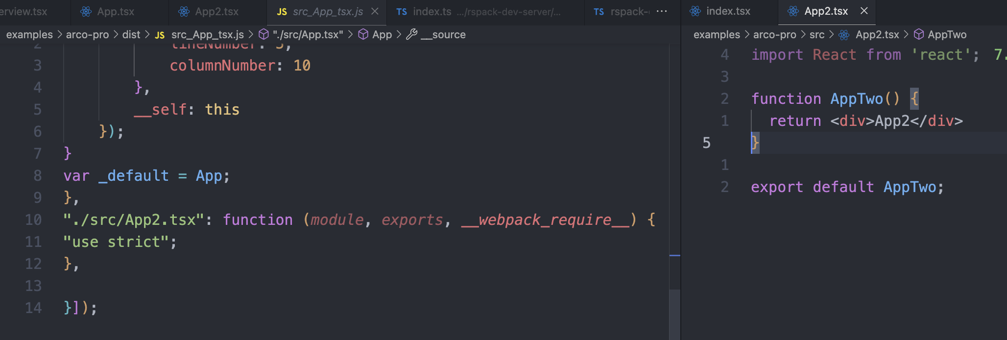 Module content does not meet expectations · Issue #1282 · web-infra-dev/rspack · GitHub