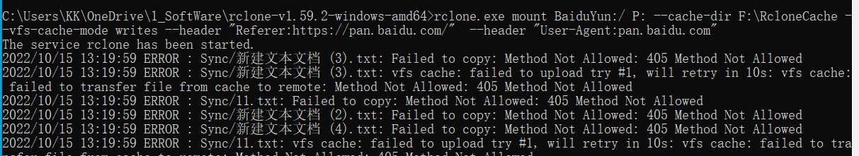 windows10下通过webdav挂载百度网盘，上传文件失败 · AlistGo alist · Discussion #1928 · GitHub