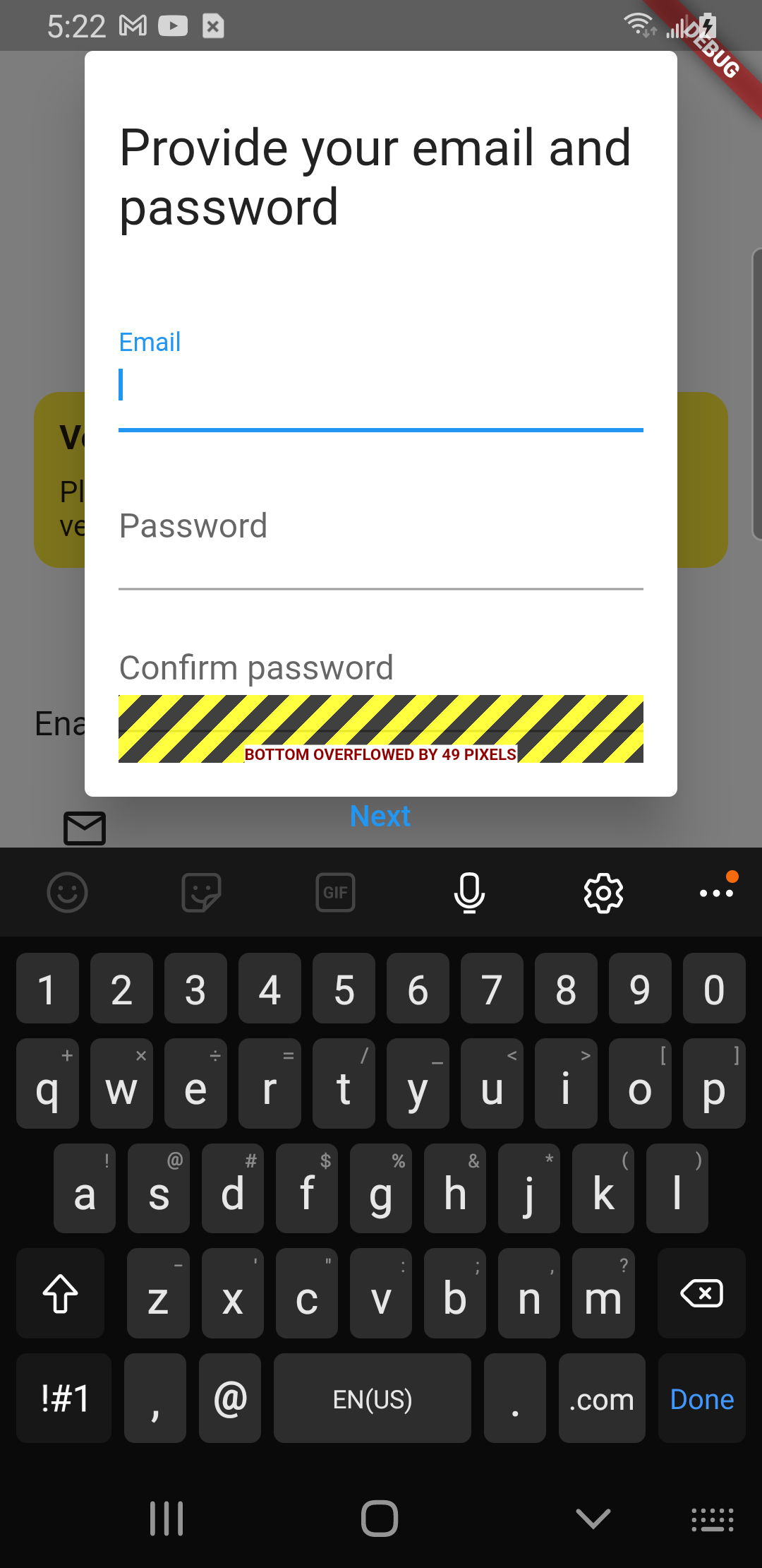 🐛 [flutterfire Ui] Auth Ui Modal Confusing And Has Overflow Is Not Scrollab E · Issue 8682