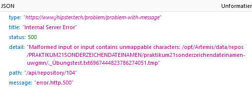 Online-Editor not loading if file-names with invalid characters in repository · Issue #4432 ...