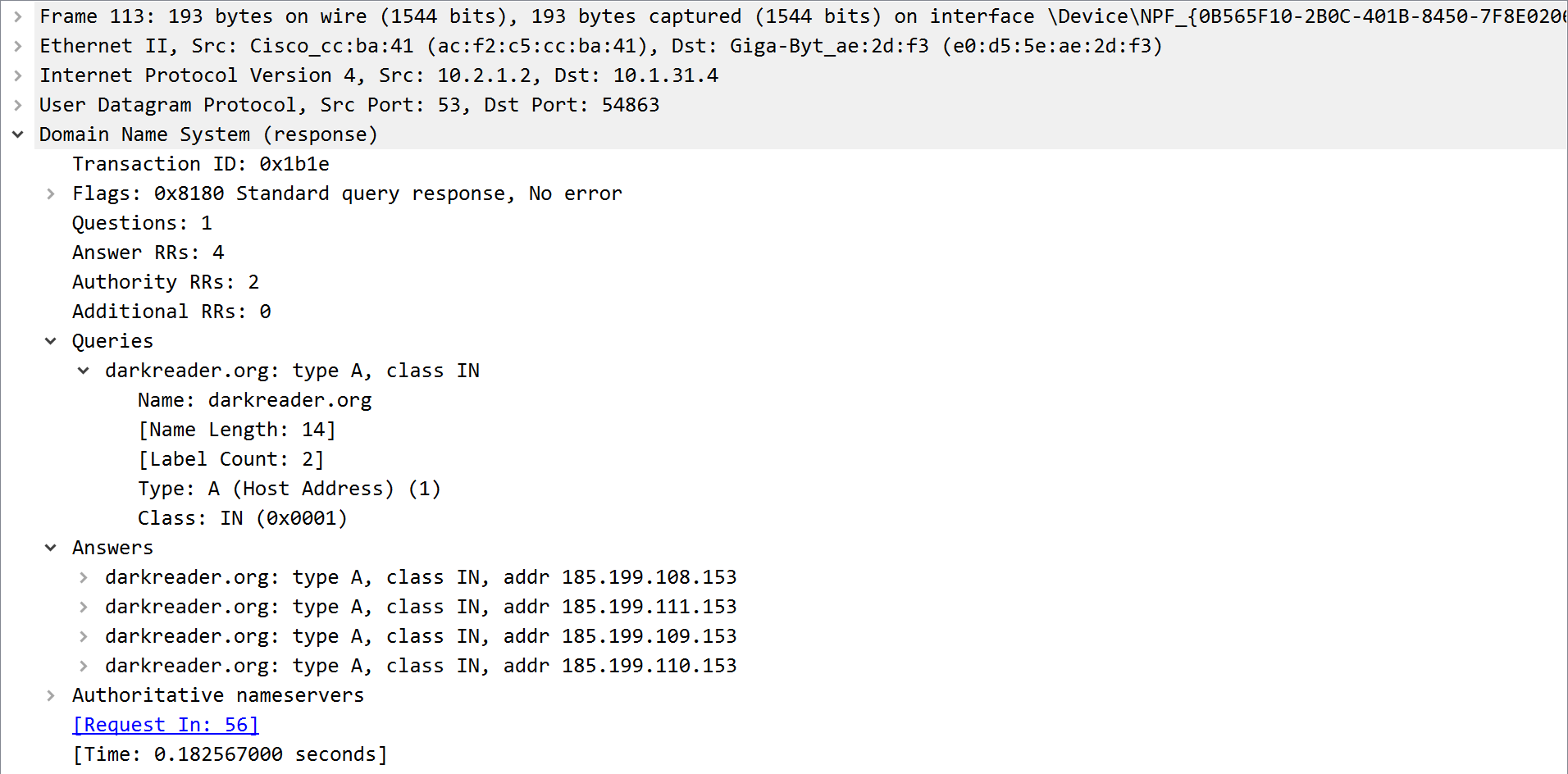 Bug Dark Reader Makes Dns Queries Even When Opening A Blank Apge · Issue 11564 · Darkreader 