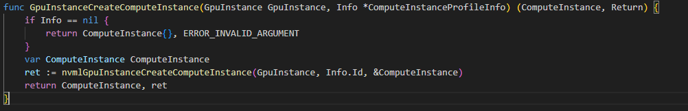 CreateComputeInstance() shows “Not Supported” · Issue #65 · NVIDIA/go ...