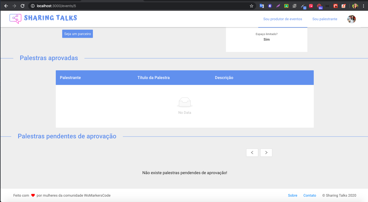 Tratar tela de evento quando não há submissão de palestras · Issue #191 · React-Bootcamp ...