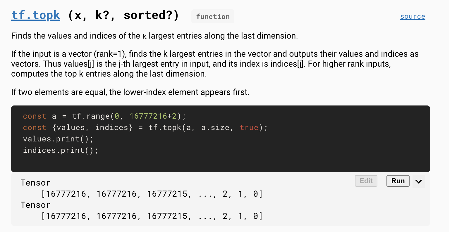 tf.topk limit · Issue #7927 · tensorflow/tfjs · GitHub
