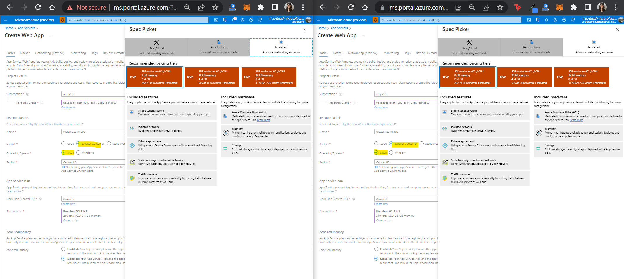 12513894[ASEv3] Hyper-v isolation should be included in the feature description for Xenon App by ...