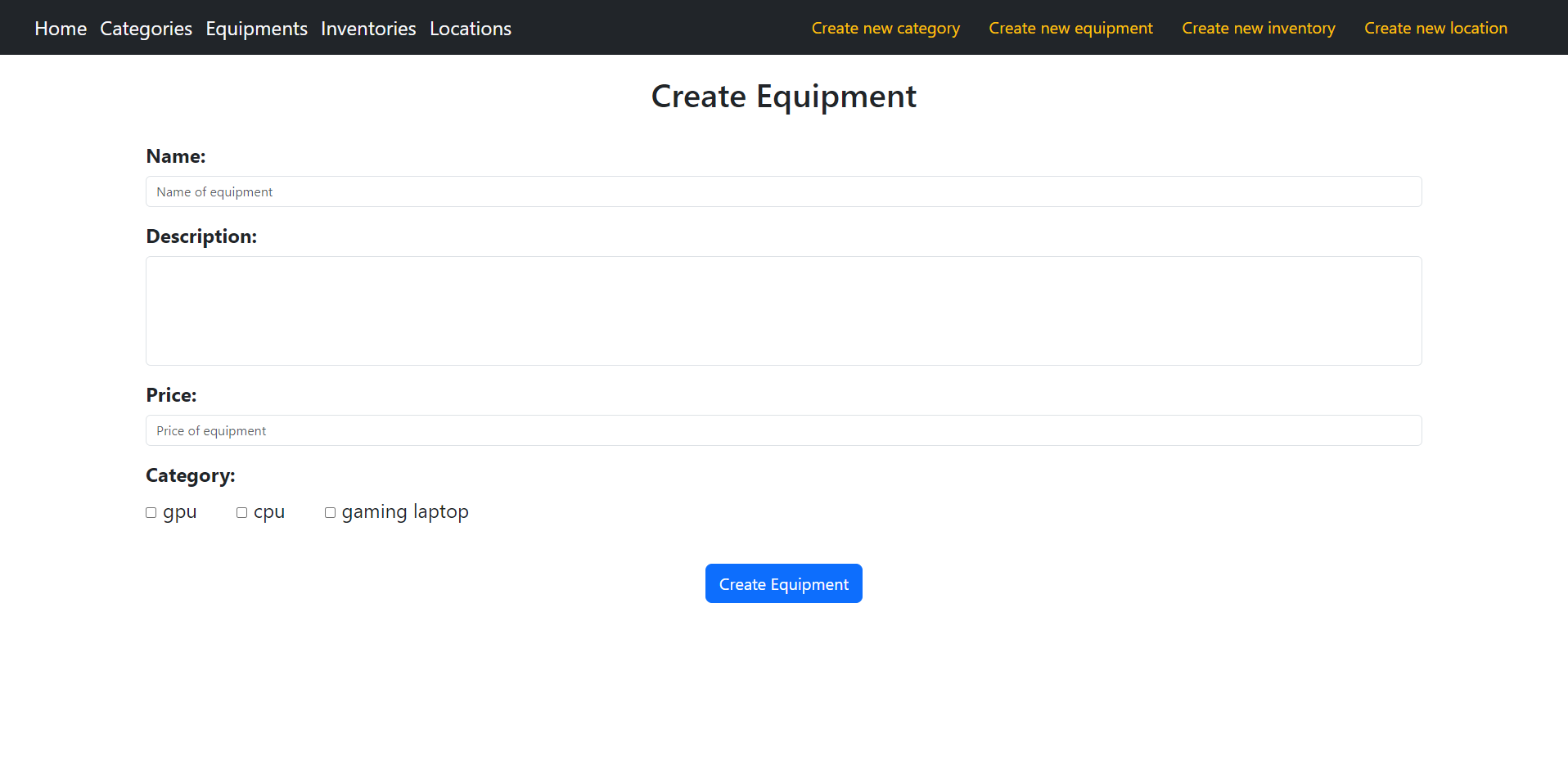 GitHub - uguryilmazdev/computer-equipment-inventory: Computer Equipment ...