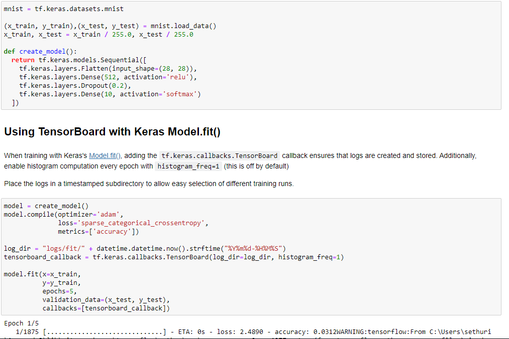 Tensorboard is not able to find the event data · Issue #5382 · tensorflow/tensorboard · GitHub