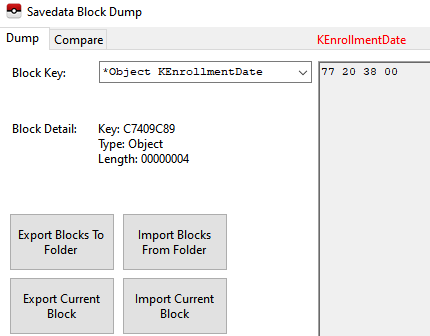 Make it possible to change "Enrollment Date" · Issue #3800 · kwsch/PKHeX · GitHub