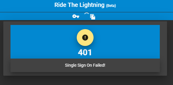 Single Sign On Failed! · Issue #102 · Ride-The-Lightning/RTL · GitHub