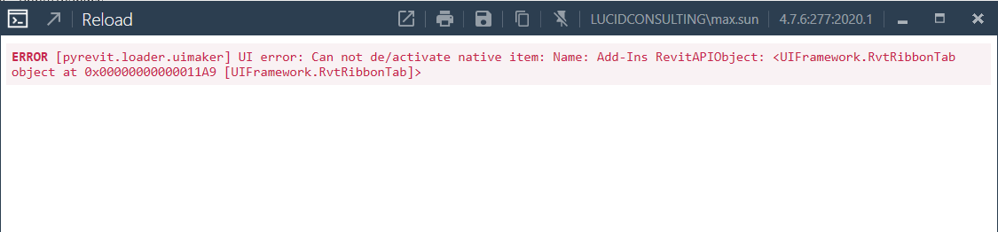 Cannot load custom extension into existing tab · Issue #1038 · pyrevitlabs/pyRevit · GitHub