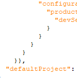 Curly brace positioned incorrectly in new angular.json file · Issue ...