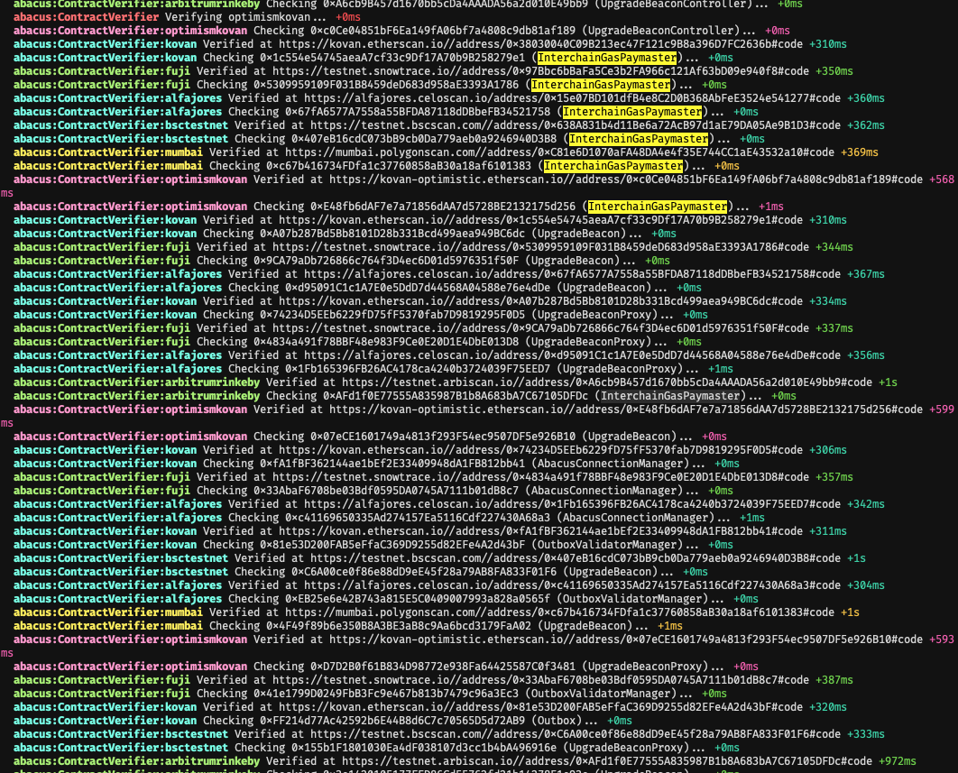Verify InterchainGasPaymaster on testnet2 and mainnet · Issue #753 ... Verify InterchainGasPaymaster on testnet2 and mainnet · Issue #753 ...