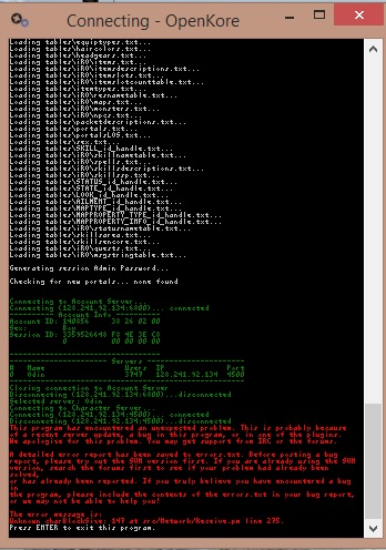 ro re:start · Issue #700 · OpenKore/openkore · GitHub