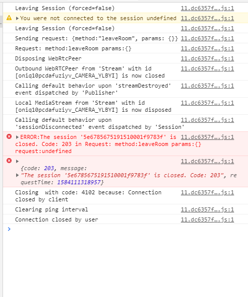 session closed error with 203 code · Issue #408 · OpenVidu/openvidu · GitHub