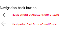 Back navigation button styles seem to be reversed · Issue #8636 · microsoft/microsoft-ui-xaml ...