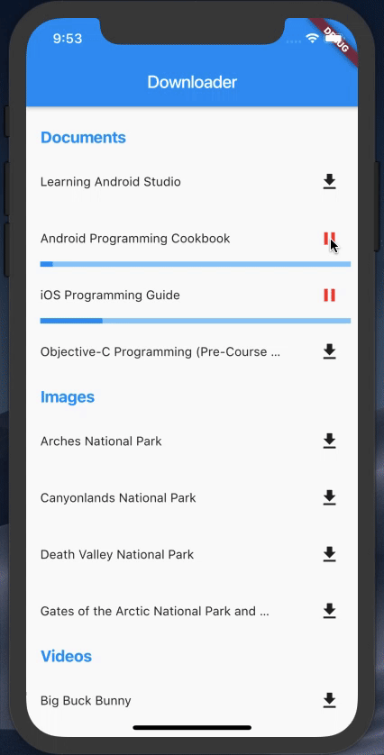 When the app is downloading the task, I close the app and then re-open the app · Issue #97 ...
