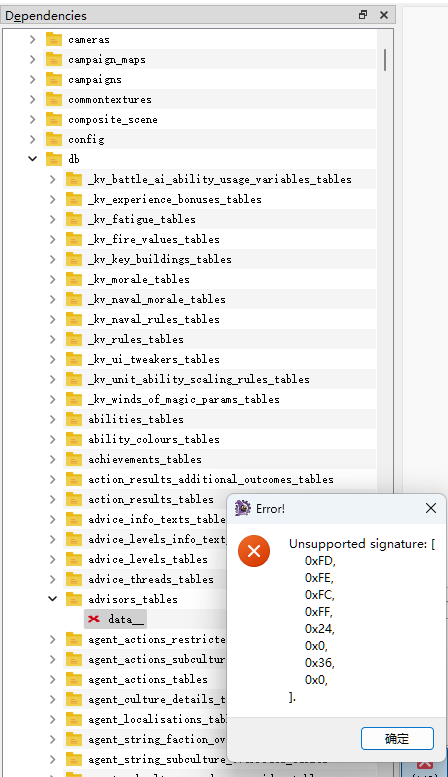 Failed to generate the dependencies cache (os error 2) · Issue #258 · Frodo45127/rpfm · GitHub
