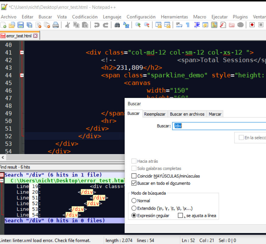 Find command not working properly. · Issue #8143 · notepad-plus-plus/notepad-plus-plus · GitHub