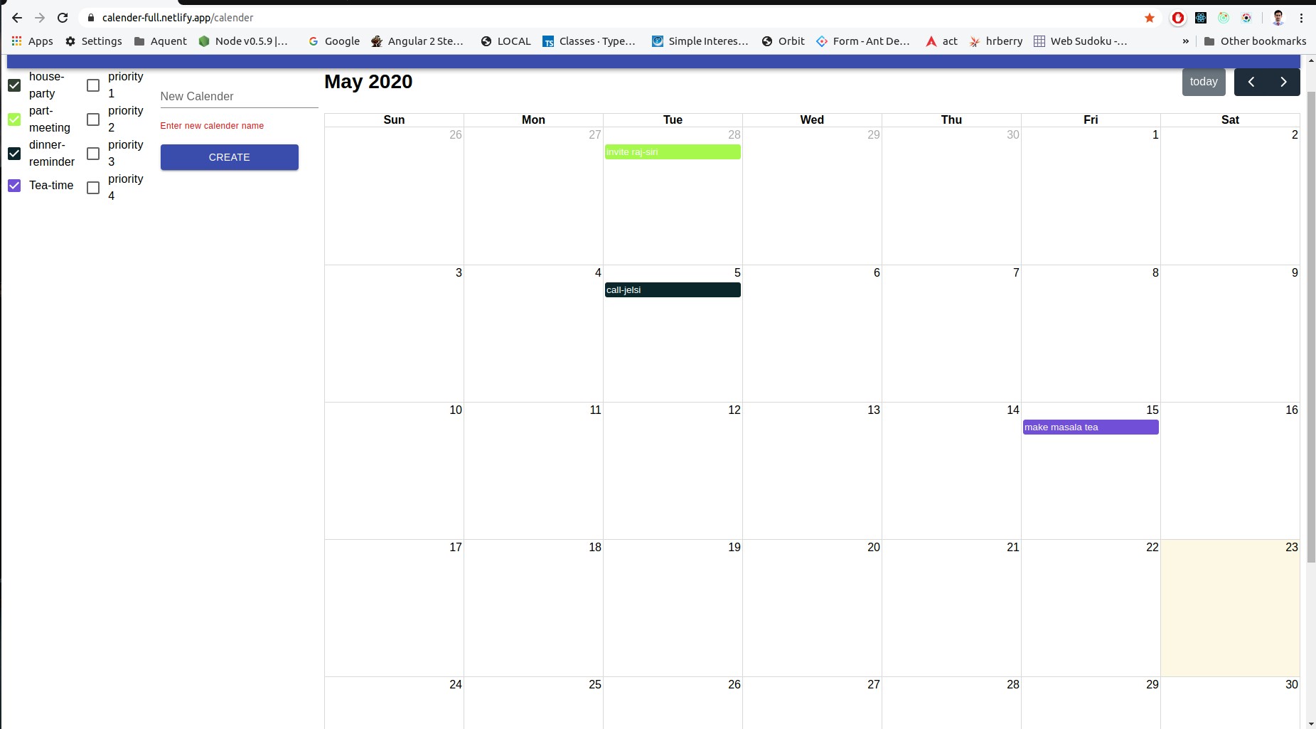 GitHub - sivasankar9/full-view-calender