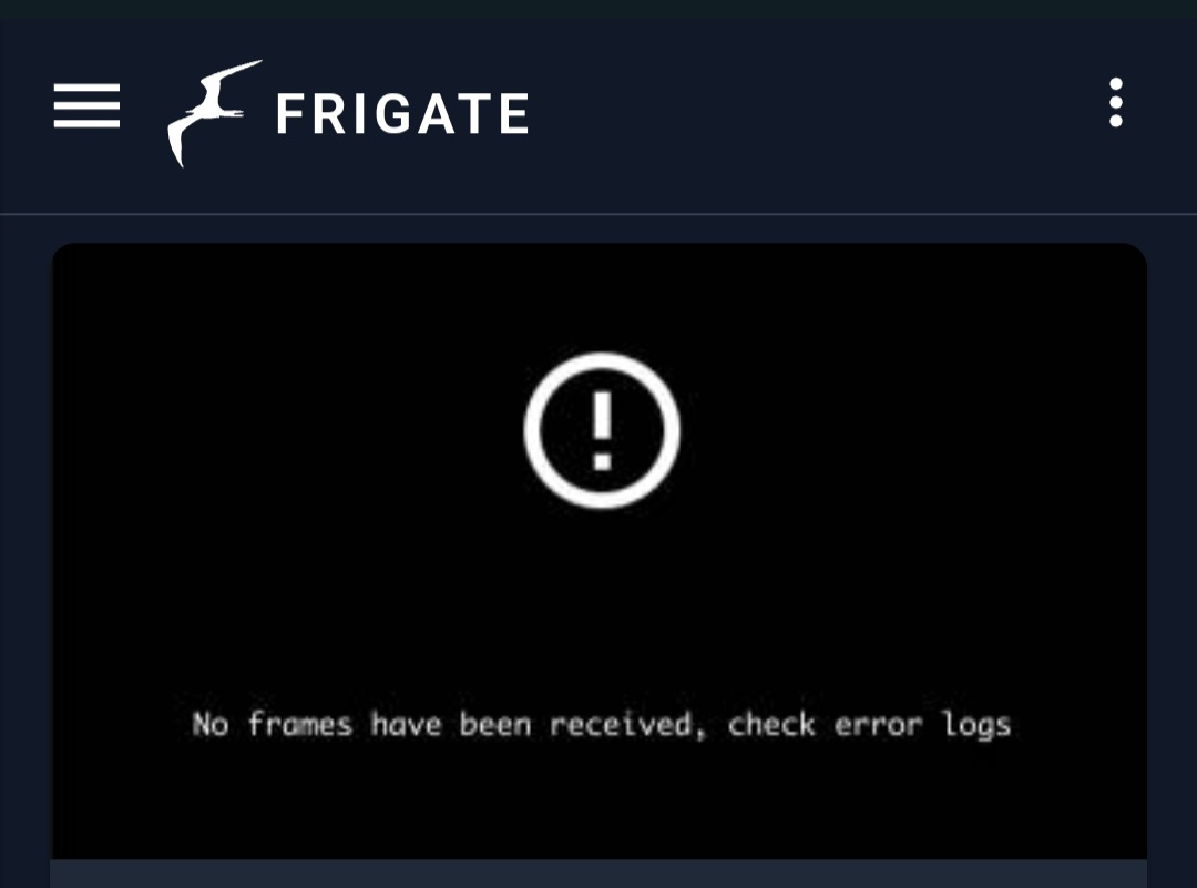 [Support]: stream crashed · Issue #5921 · blakeblackshear/frigate · GitHub