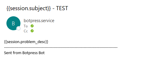 [BUG][FEATURE] Skill Send Email · Issue #823 · botpress/v12 · GitHub