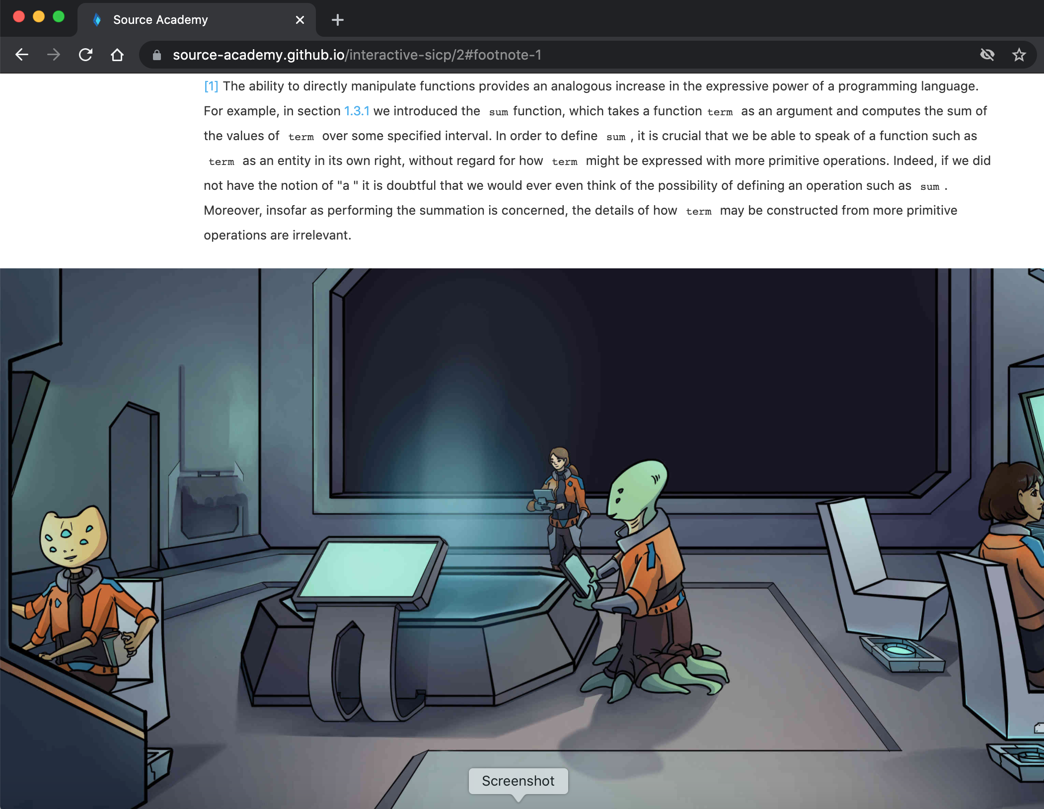 Interactive SICP: clicking on footnote goes into inconsistent state · Issue #1809 · source ...