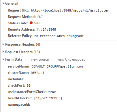 Nacos V1.0.0 console Close health check failed · Issue #1357 · alibaba ...