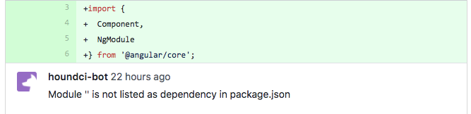 Module '' is not listed as dependency in `package.json` · Issue #1522 ...