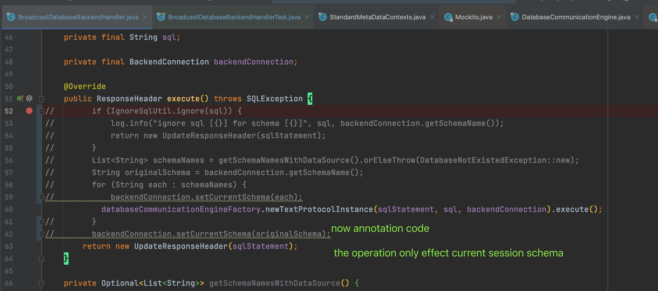 sharding-proxy when execute connection.setReadOnly(true) all datasource ...
