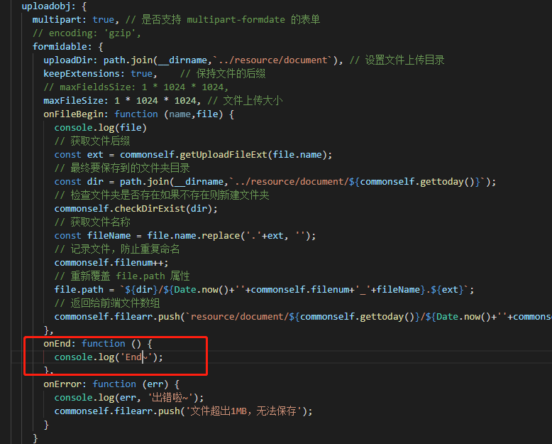 onEnd doesn't work · Issue #116 · koajs/koa-body · GitHub