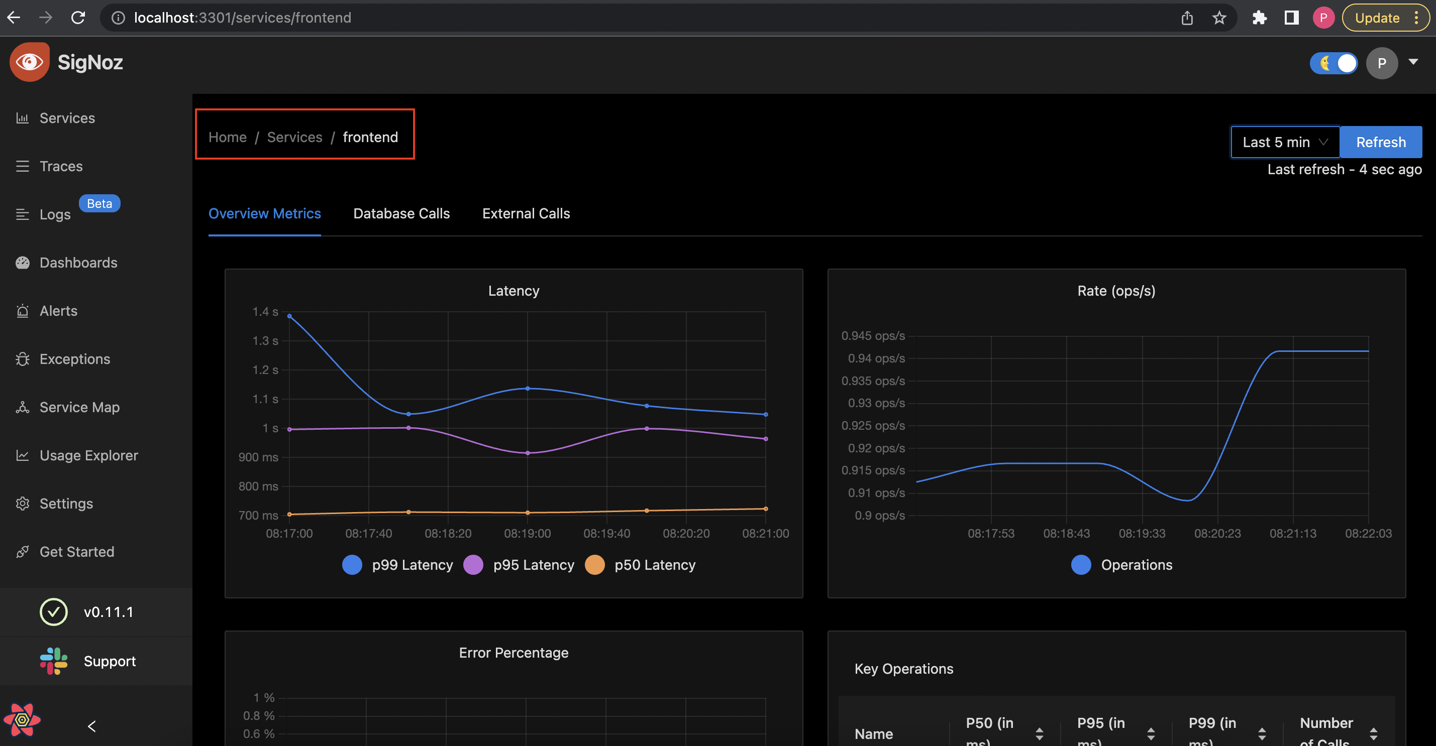 The Service Name should not be capitalized · Issue #1610 · SigNoz/signoz · GitHub