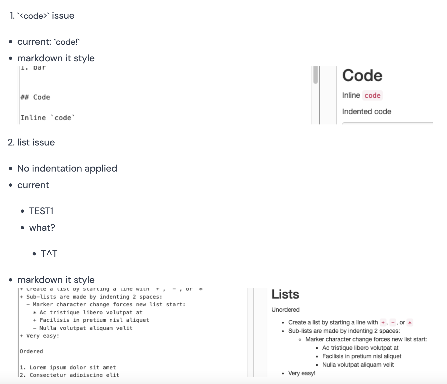 Markdown Style Issues · Issue 426 · Antfu Vitesse · Github