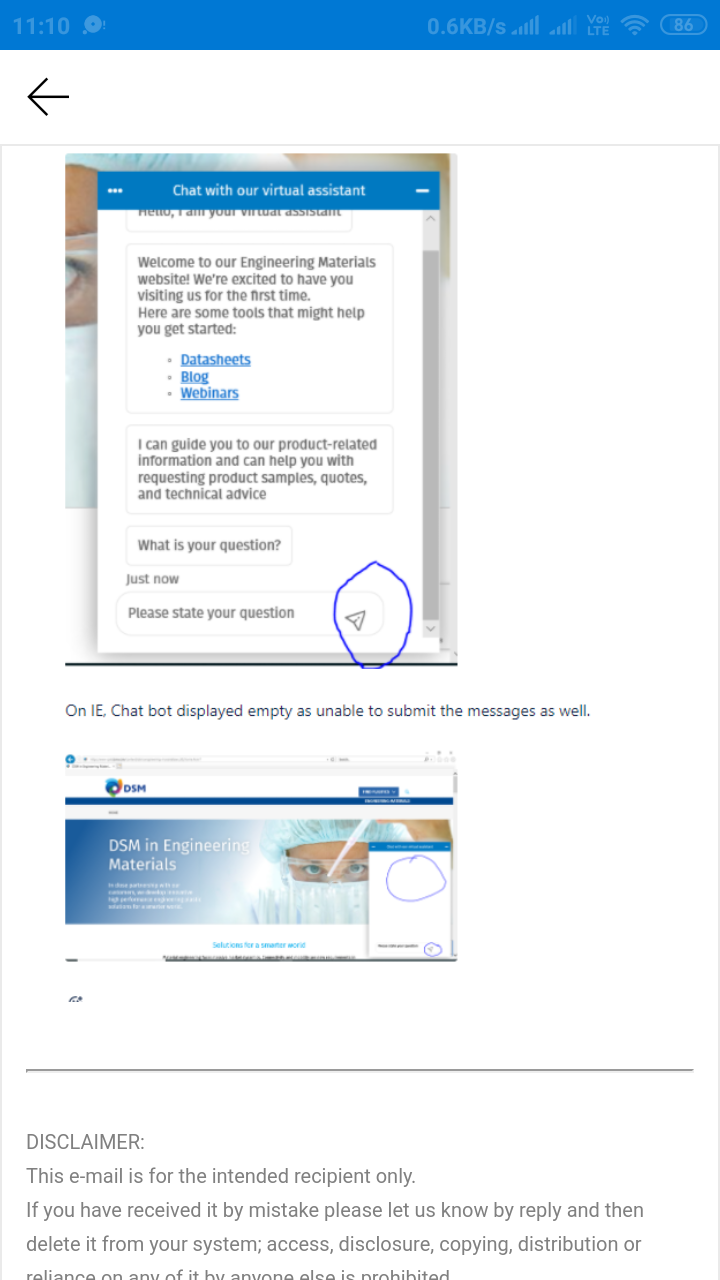 Bot Behaviour In Ie11 · Issue 3604 · Microsoftbotframework Webchat · Github 