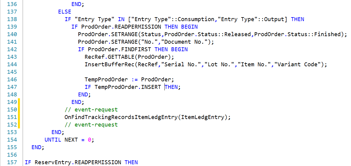 [Event Request] Codeunit 6529 "Item Tracking Navigate Mgt." OnFindTrackingRecordsItemLedgEntry ...